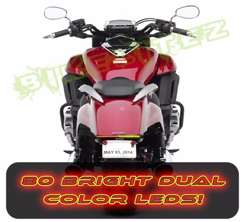 HONDA 14-15 VALKYRIE LED REAR INTEGRATED TURN SIGNAL BRAKE LIGHT BAR ...