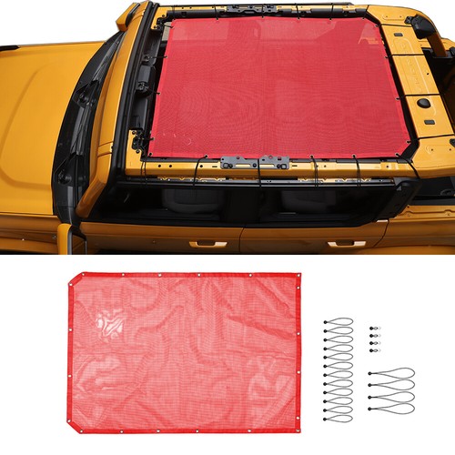 Mesh Bimini Top Cover Sunshade Sun Shade UV Protector for Ford Bronco ...