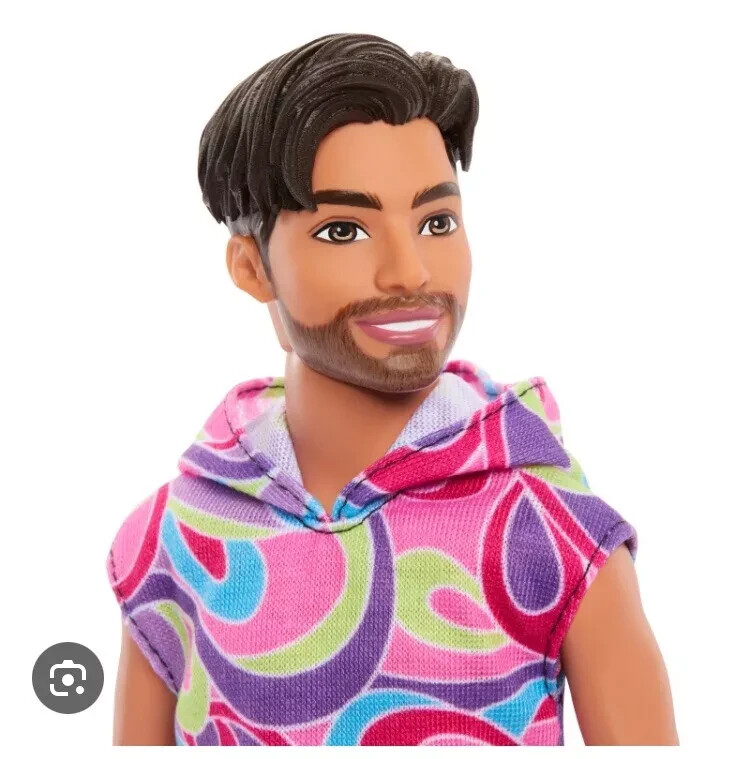 Barbie Fashionistas KEN DOLL #227 With Beard Brown Hair HRH26 | eBay