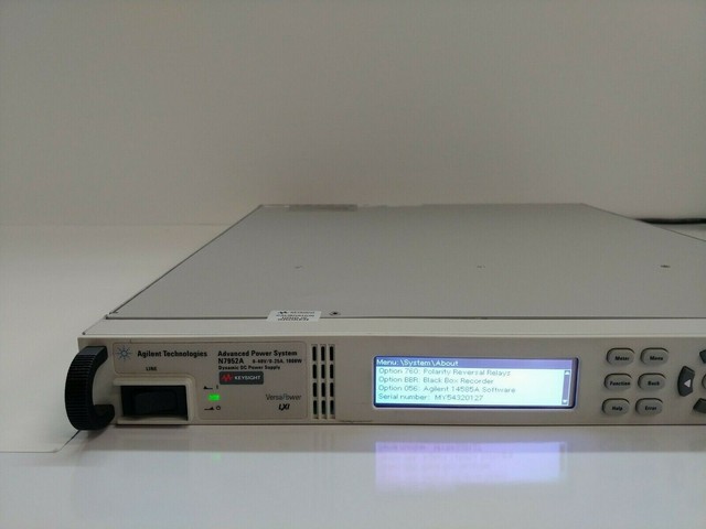Keysight N7952A 40v/25a 1000w Dynamic DC Power Supply - Option 760 for ...