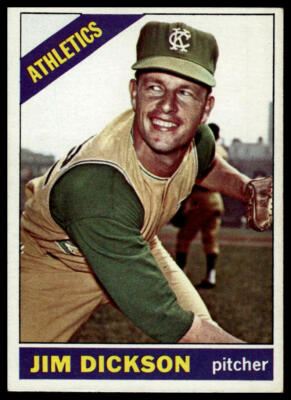 1966 Topps #201 Jim Dickson | eBay
