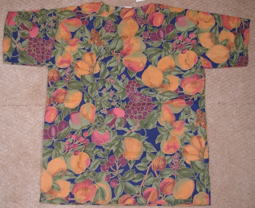 Scrubeez V Neck Scrub Top W/ Bottom Pockets Fall Leaf Print Sizes XS ...
