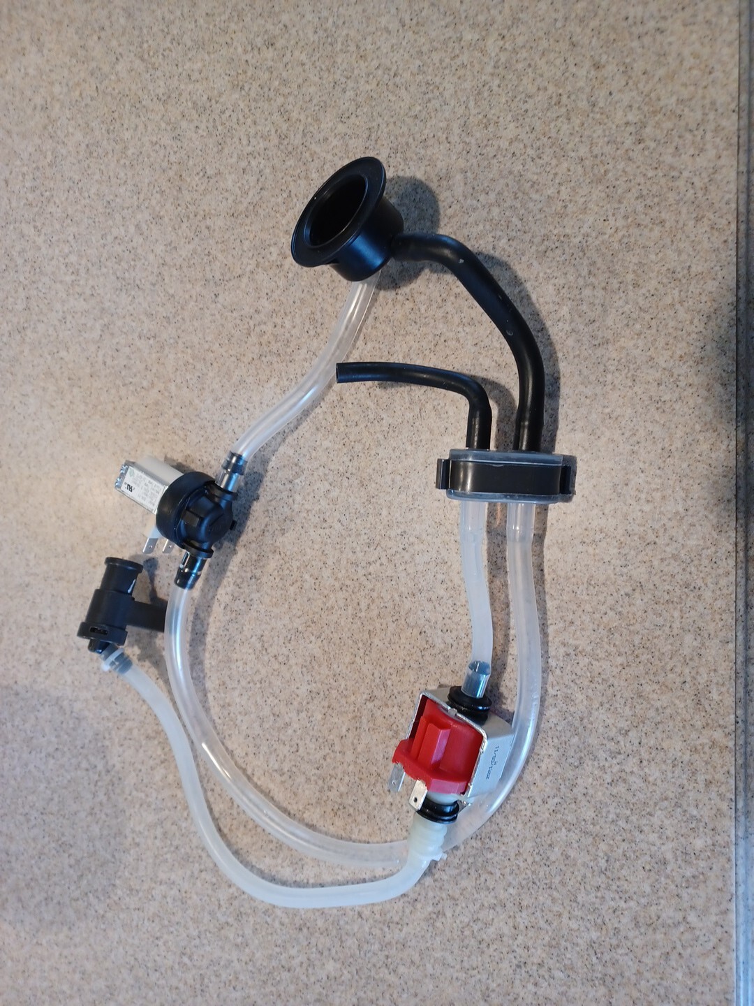Hoover FH52000 FH52001 FH52002 WATER TUBING w PUMP & VALVE OEM # JYPC-2 ...