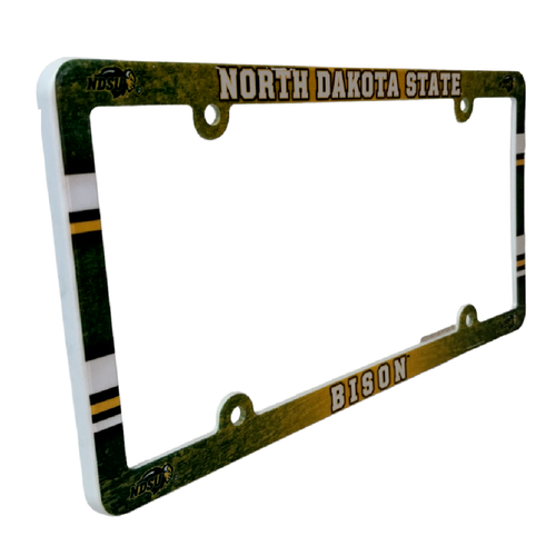 Dakota State Bison License Plate Frame North NDSU New Plastic Show Your ...
