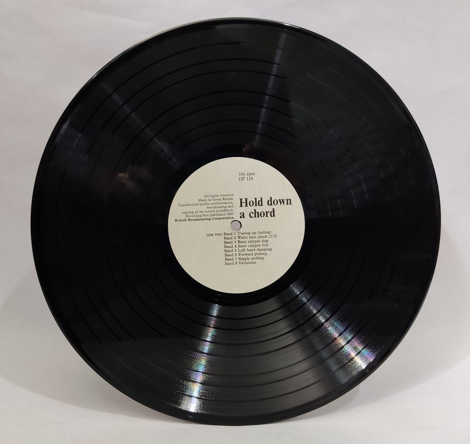 Hold Down A Chord - Folk Guitar for Beginners - Music Vinyl Record | eBay