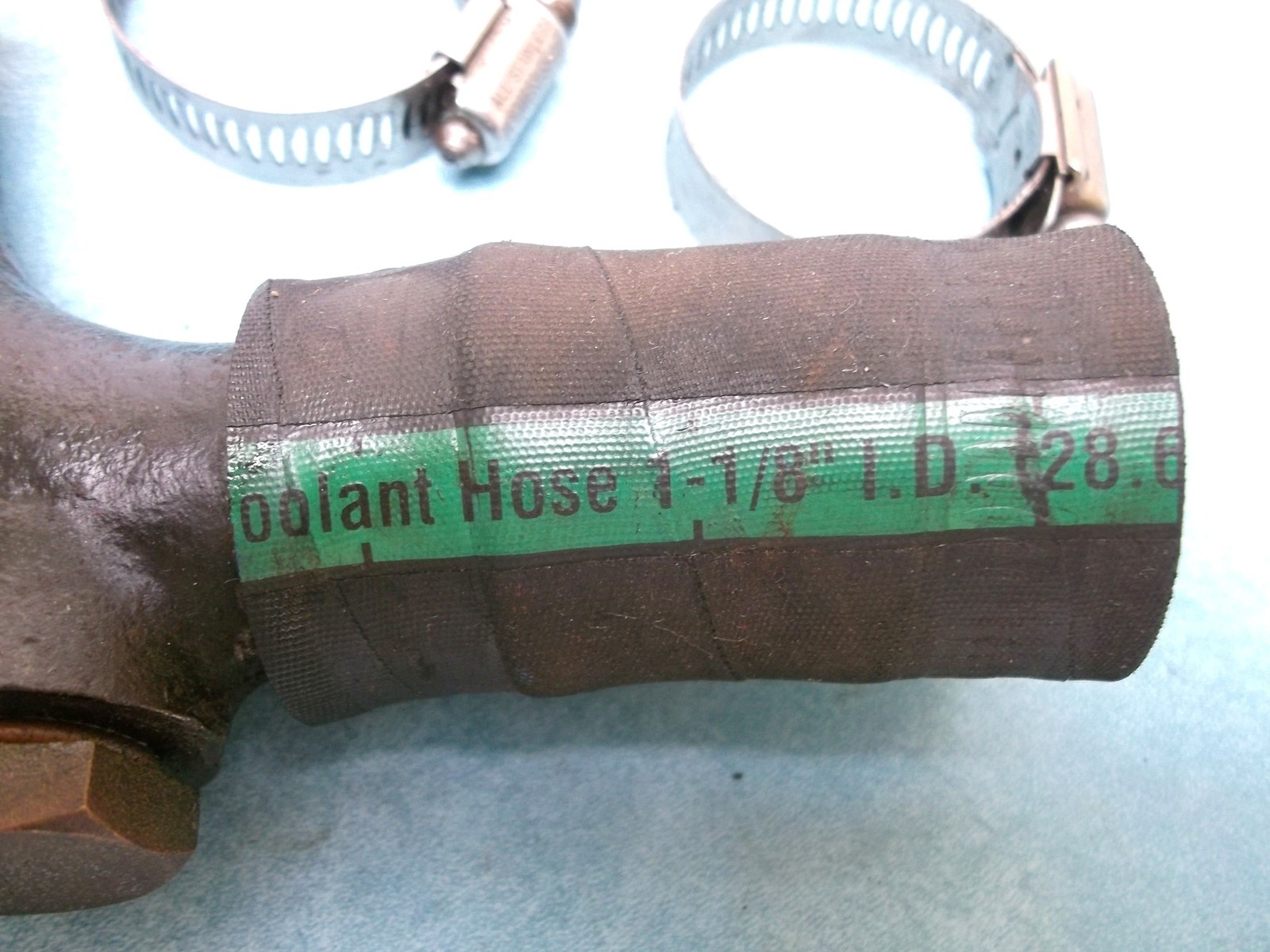 MGA MGB Radiator Hose Union A4147 Lower Heater Steel Outlet | eBay