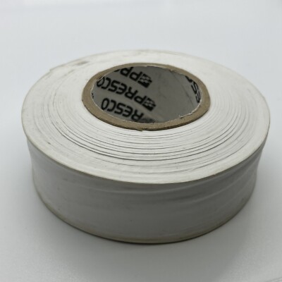PRESCO Flagging Tape Surveying WHITE 150FT property mark Boundary ...