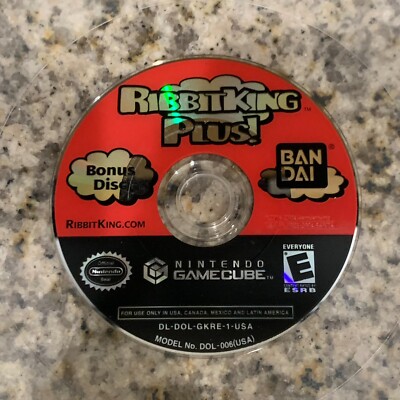 Ribbit King Plus (Nintendo GameCube, 2004) Bonus Disc Only 45557184063 ...