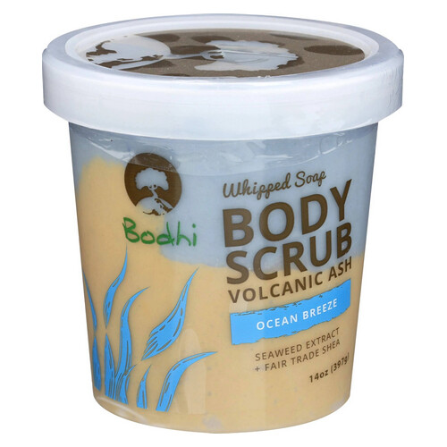Fouettée Savon Corps Gommage Volcanic Ash Océan Breeze 414ml Par Bodhi ...