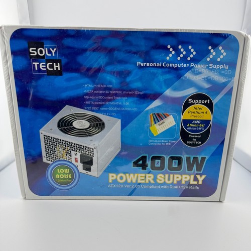 New PC Power Supply Upgrade for Soly-Tech Model: SL-400TF Desktop Computer | eBay