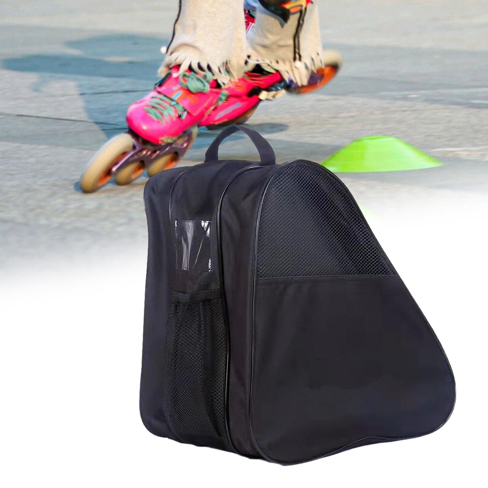 Roller Skate Bag with Adjustable Shoulder Strap Handle Handbag Ice ...
