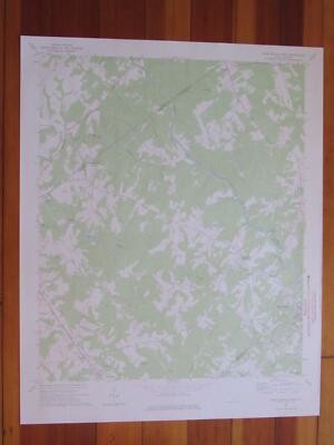 Ware Shoals West South Carolina 1975 Original Vintage USGS Topo Map | eBay