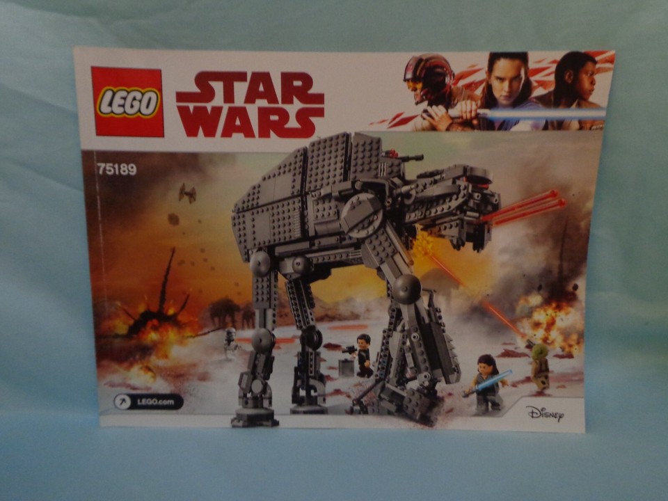 Lego Star Wars Episode 7: First Order Heavy Assault Walker 75189 | eBay