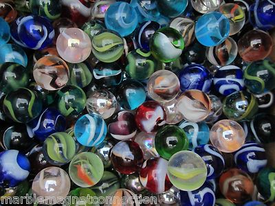 Marbles Bulk Mix 50 New 5/8" Translucent Marbles Mega Marbles | eBay