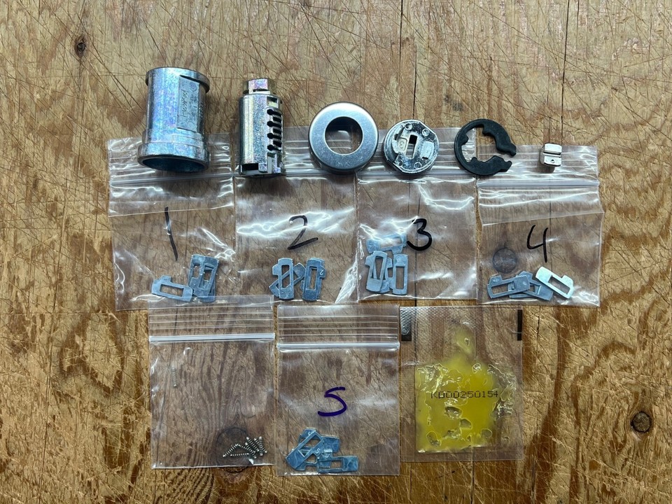 Ignition Lock Cylinder Kit for 2000-2019 FORD LINCOLN SW6285 MOTORCRAFT ...
