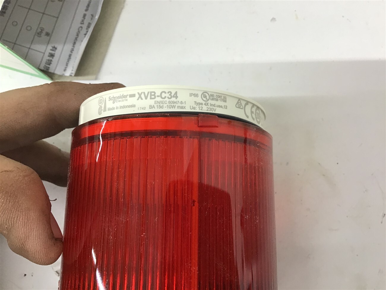 Schneider Electric XVB-C34 Stack Light 230V | eBay