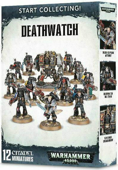 Games Workshop Warhammer 40K Start Collecting Deathwatch Miniature Set ...