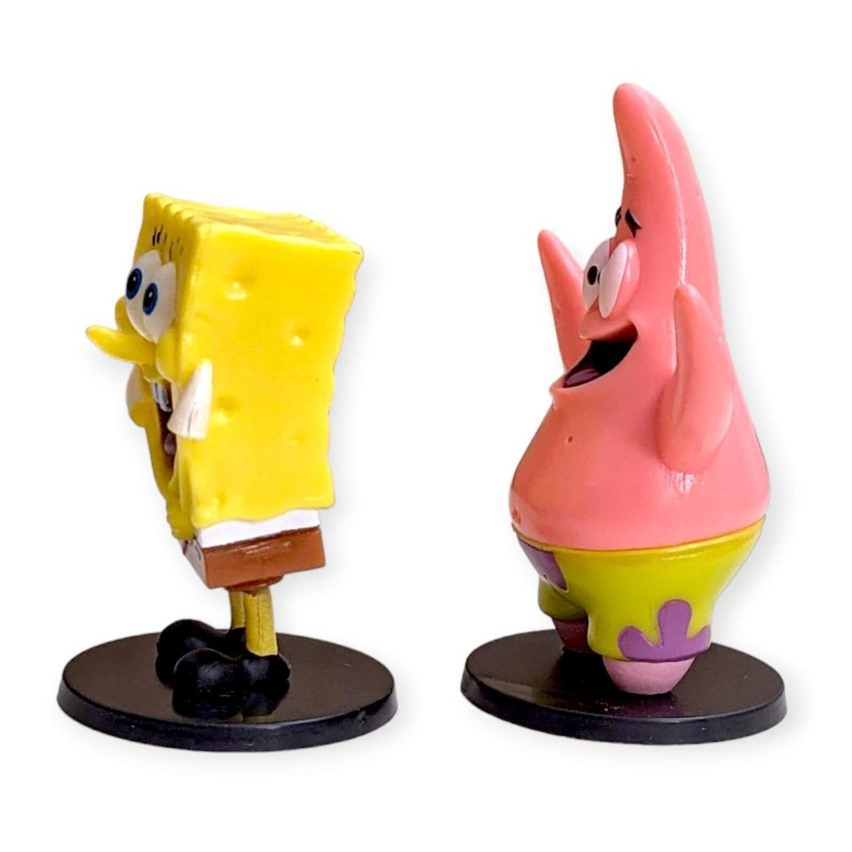 Spongebob Squarepants and Patrick Star Nickelodeon Toy Action Figures ...