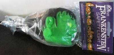 FRANKENSTEIN SAFETY LIGHT / FLASHLIGHT SEALED (1990'S?) COOL HORROR ...