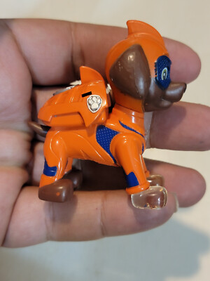 Paw Patrol Mighty Pups Light Up 3” Orange Zuma Figure C339G | eBay