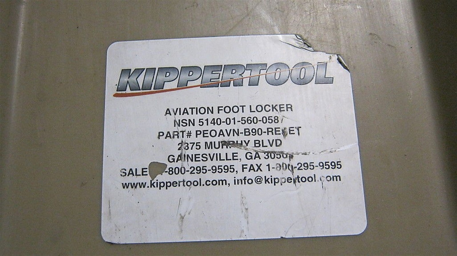 Kipper Hardigg Pelican Aviation Foot Locker FOD Tool Box Case w/ Wheels ...