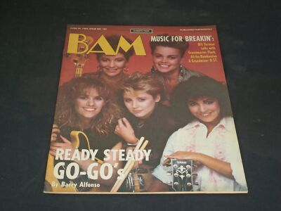 1984 JUNE 29 BAM MAGAZINE ISSUE NO. 185 - GO-GO'S COVER - SP 2921 | eBay