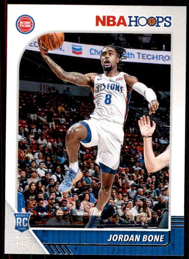 2019-20 Panini NBA Hoops RC Rookie Jordan Bone Detroit Pistons #240 | eBay