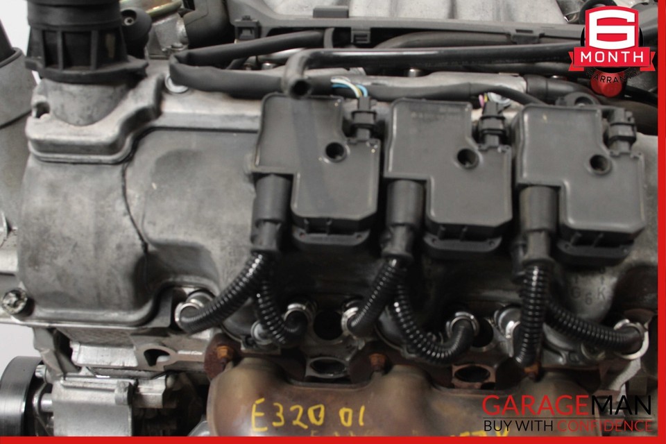97-02 Mercedes W210 E320 3.2L V6 M112 Complete Engine Motor Block ...
