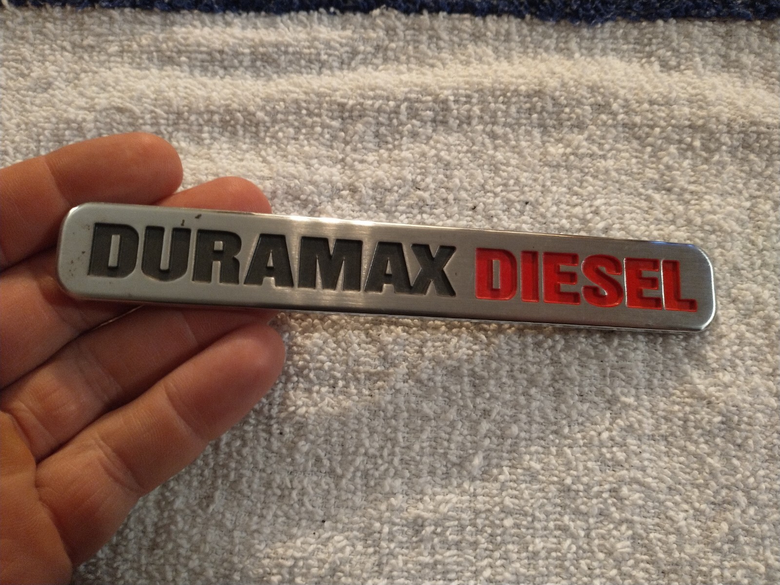 DODGE CHEVROLET GMC DURAMAX DIESEL REAR EMBLEM LOGO BADGE SIGN SYMBOL ...