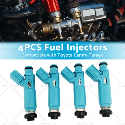 4PCS Fuel Injectors Suitable for Toyota Camry Tarago Avensis Verso 2AZ ...