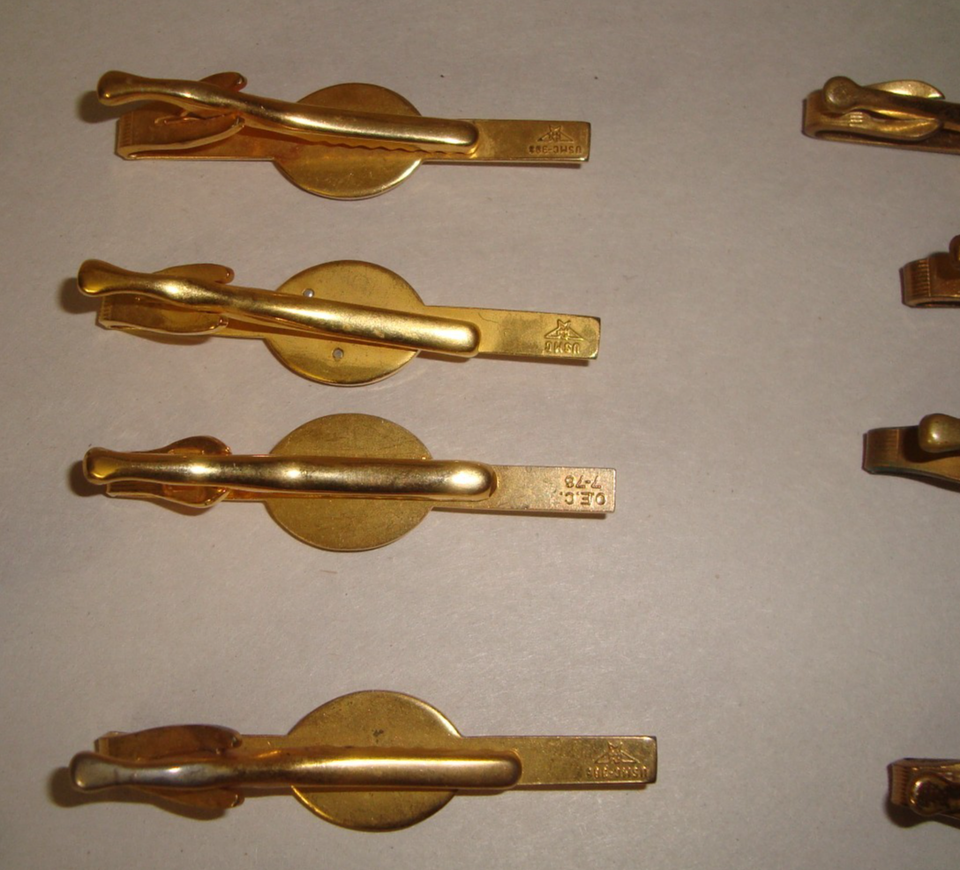 Vintage 1960s-1970s Vietnam War USMC Officer Dog Tags + Sharpshooter ...