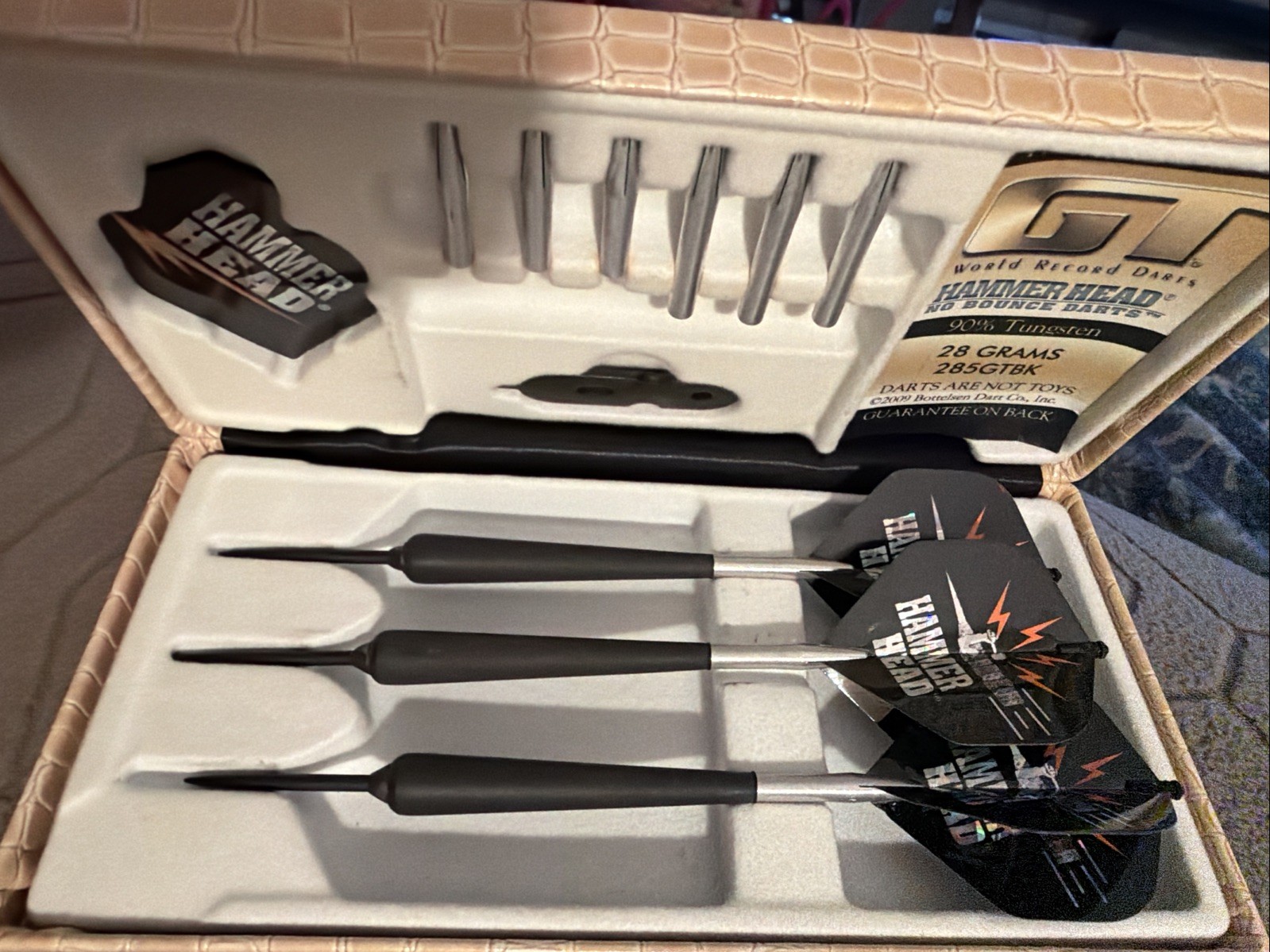 Bottelsen GT BLACK SMOOTH 28 G Brand New!! Hammer Head Dart Set | eBay