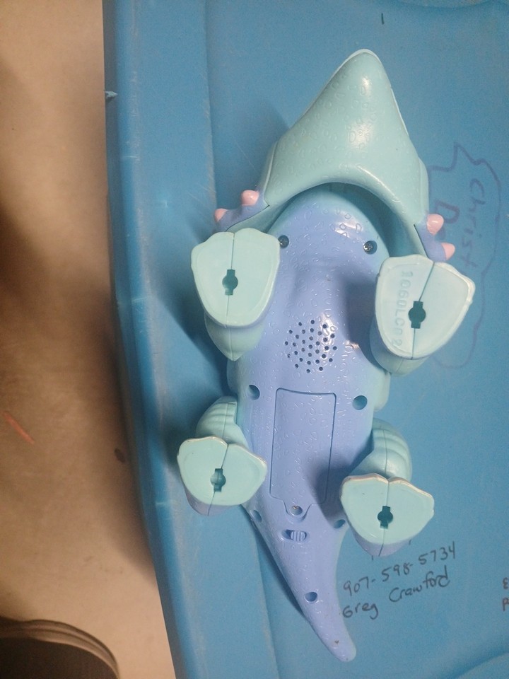 PBS Jim Hensen Dinosaur Train Tank Triceratops Interactive Talking Toy ...