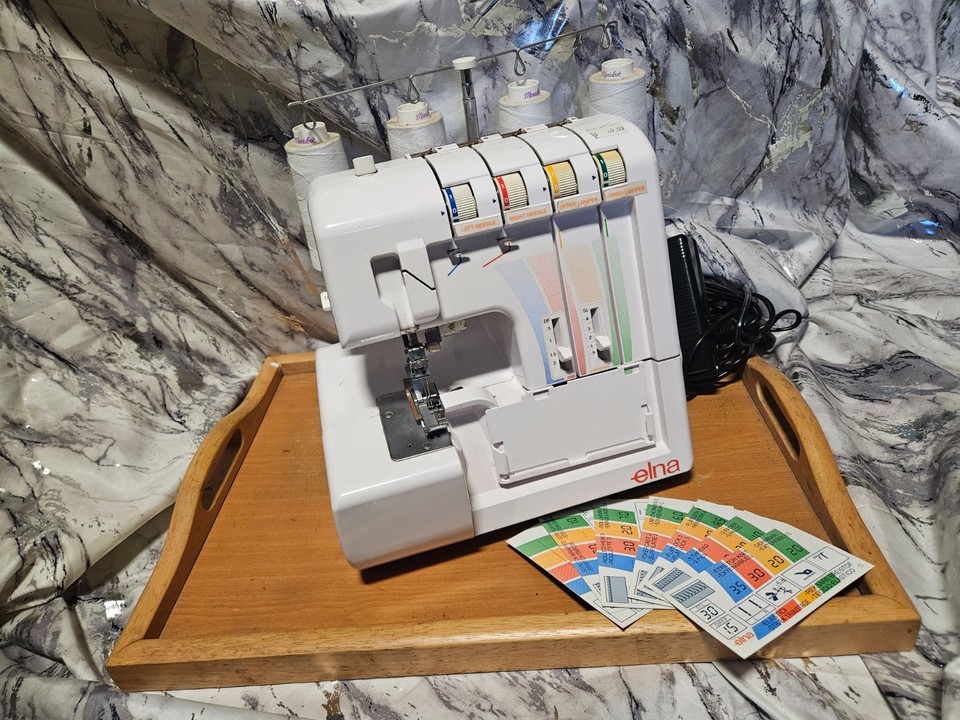 Elna 644 Overlock Serger Sewing Machine power supply As Is | eBay