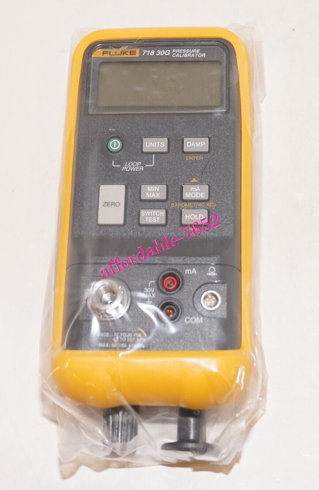 NEW FLUKE 718-30G PRESSURE CALIBRATOR DHL or FedEx | eBay