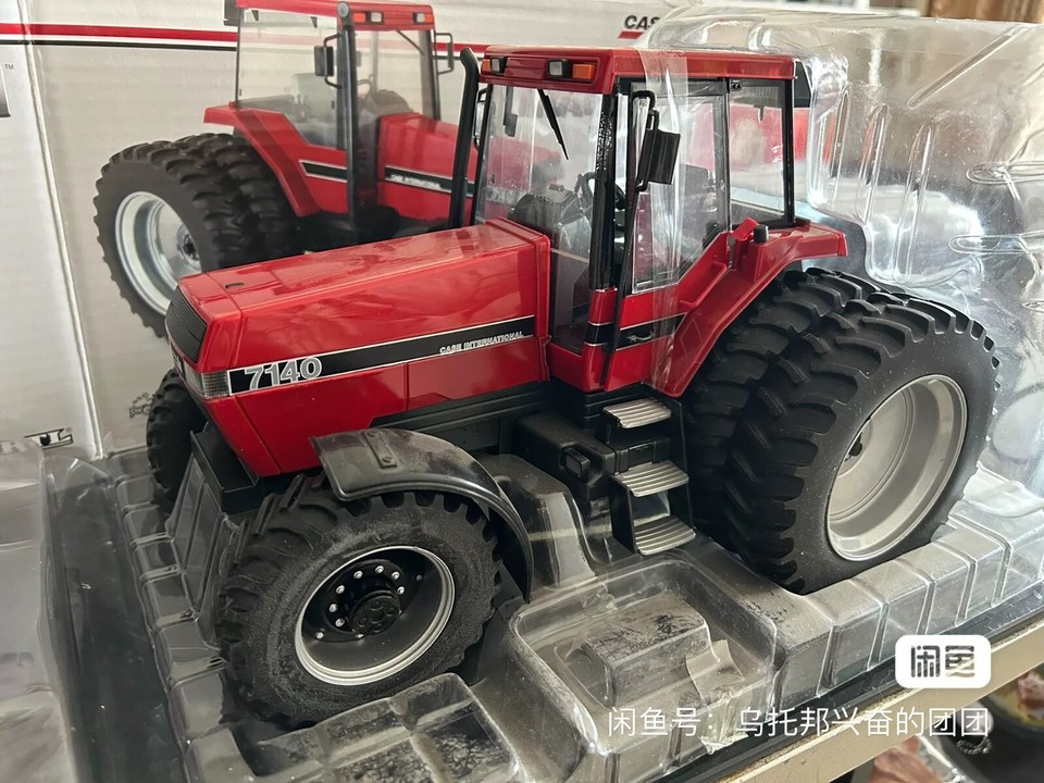 RARE-ERTL 1/16 CASE IH 1987 MAGNUM Tractor 7140-Open Cab & Engine-RED ...