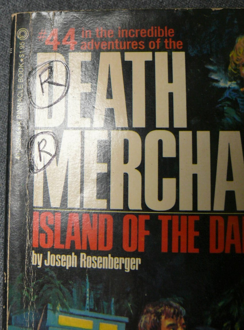 Death Merchant Series by Joseph Rosenberger Lot of 3 #36,44,63, 1st ...
