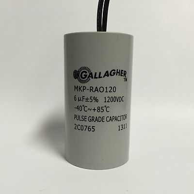 6uf 1200vdc Pulse grade capacitor Gallagher 2C0765 with leads electric ...
