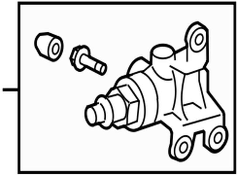 48010-60010 Toyota Valve assy, front shock absorber control, rh ...