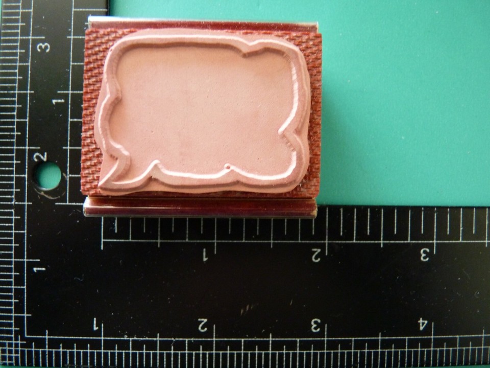 Open Blank Word Bubble A STAMP IN THE HAND Rubber Stamp | eBay
