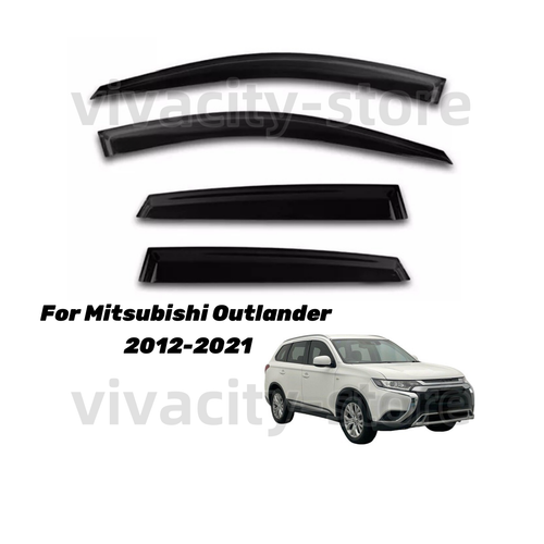 Weather Shields Window Visor Weathershields For Mitsubishi Outlander ...