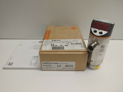 NEW OLD STOCK! IFM EFECTOR PRESSURE SENSOR PN-010-RBN14-MFRKG/US//V ...