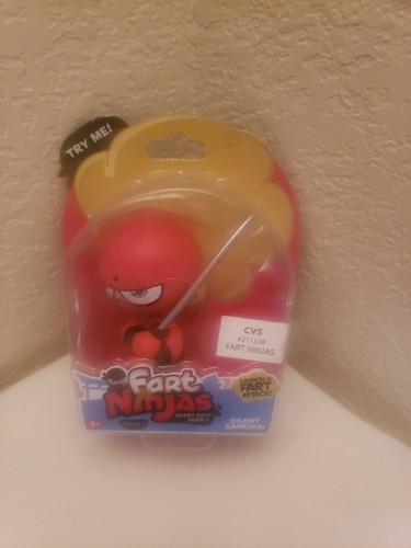Fart Ninja Silent Samurai Red Series 1 21664705155 | eBay