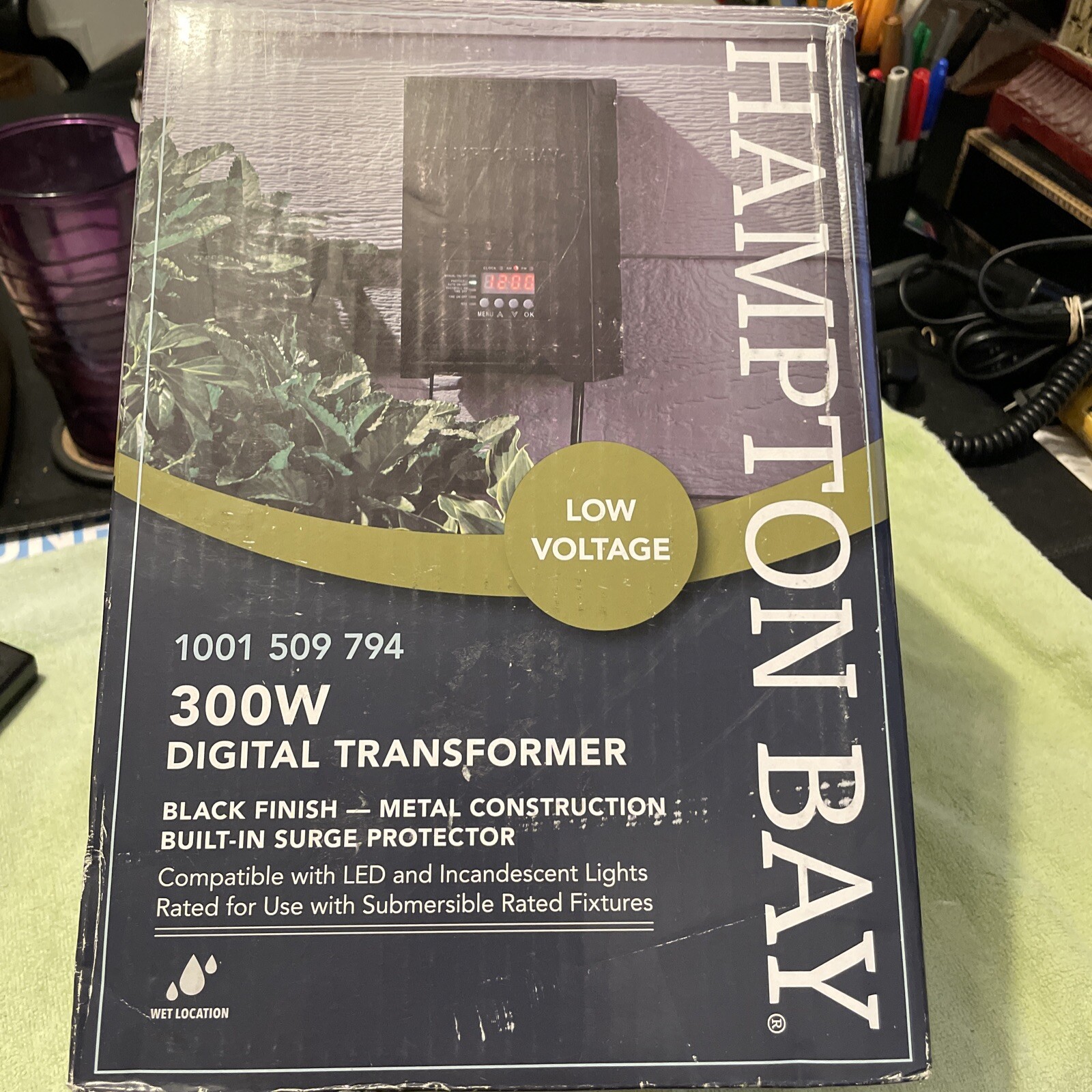 NEW Hampton Bay Low-Voltage 300W Watt Digital Landscape Lighting Transformer 841384100043 | eBay