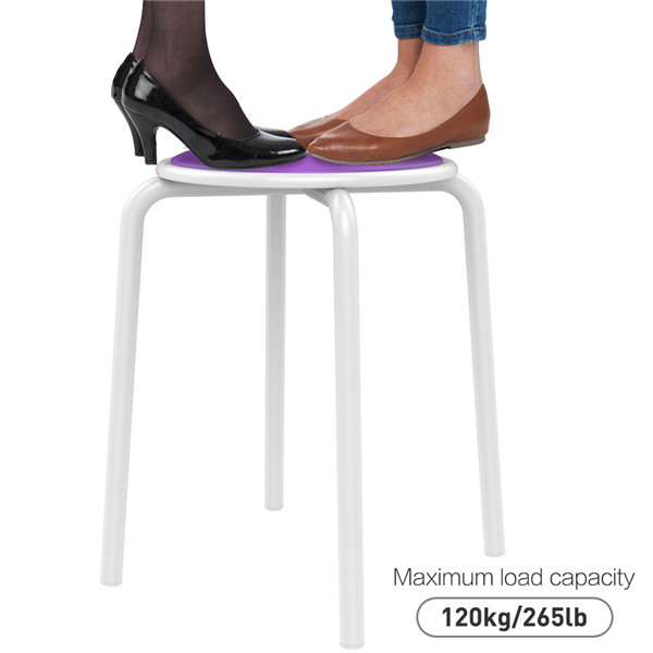 5pcs Stack Stools Classroom Stools Chairs for Kids Students Padded Seat ...