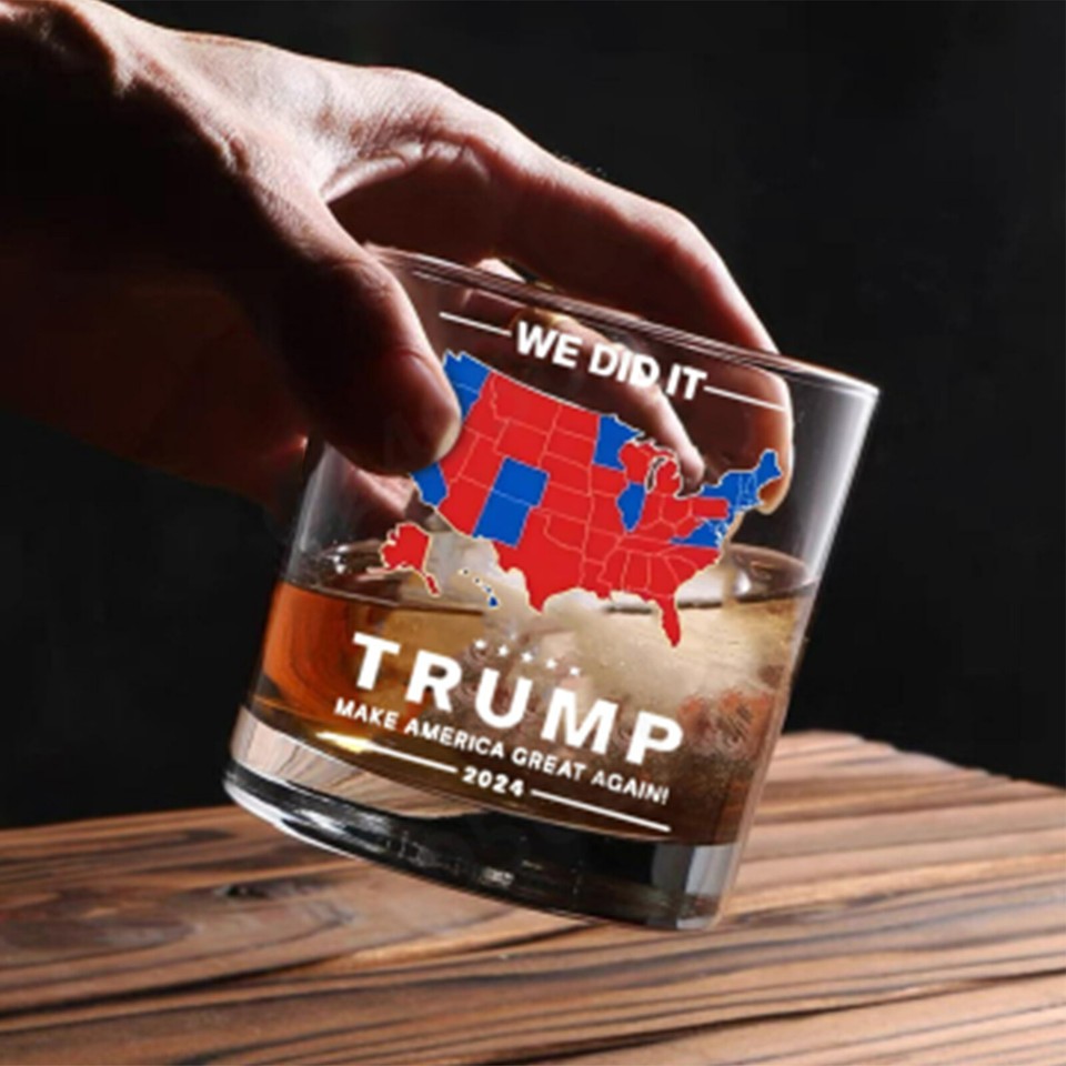 Trump 47 Presidential Glass, 2024 Trump Beer Mug Wine Cup, MAGA Glass ...