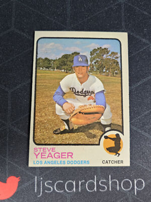 1973 Topps Steve Yeager #59 RC Rookie Los Angeles Dodgers K1 | eBay