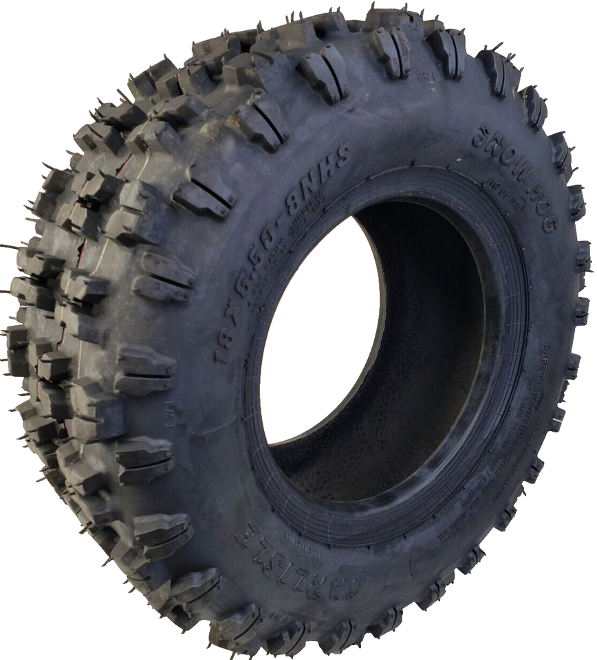 Snow Hog TIRE 18x6.50-8 18x650-8 18/6.50-8 18/650-8 Thrower Blower ...