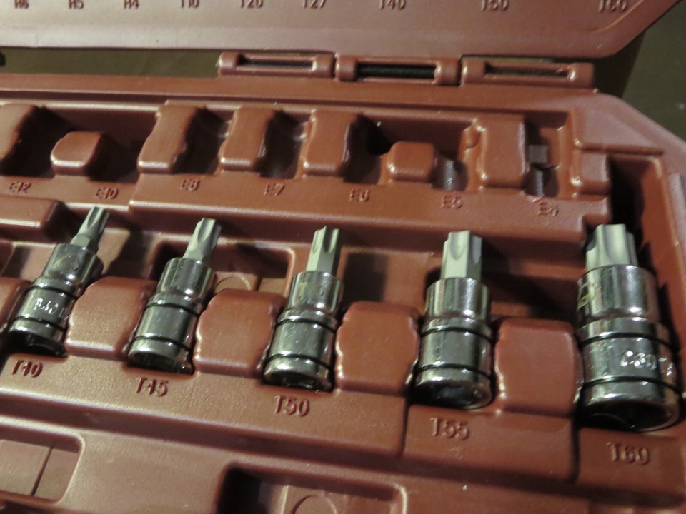 MATCO ADV 12pc. Torx T 8 thru T 60 and 13-Pc. Metric Hex SET 2.5 thru ...