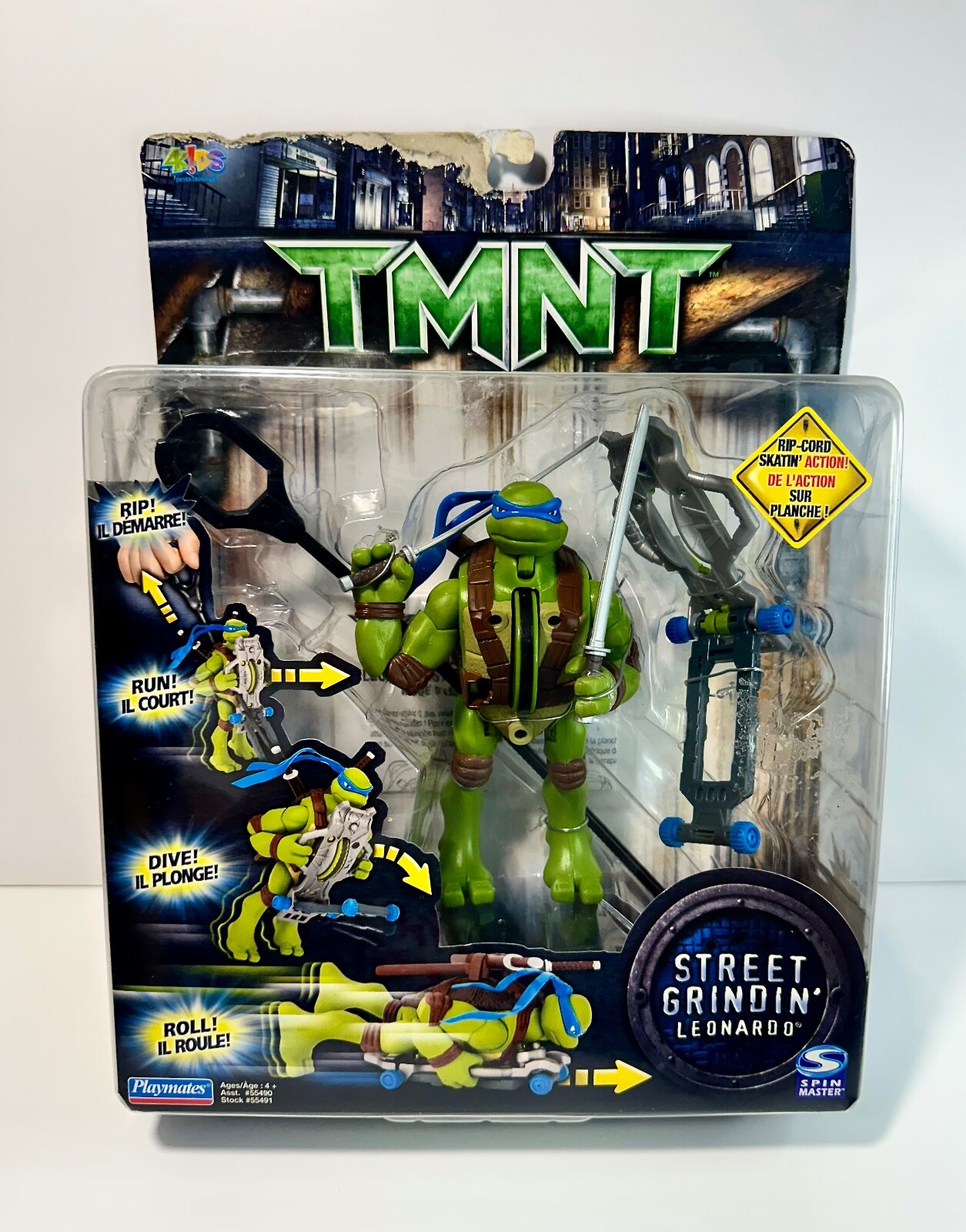 TMNT Street Grindin' Leonardo 🐢⚔️🍕 - Teenage Mutant Ninja Turtles ...